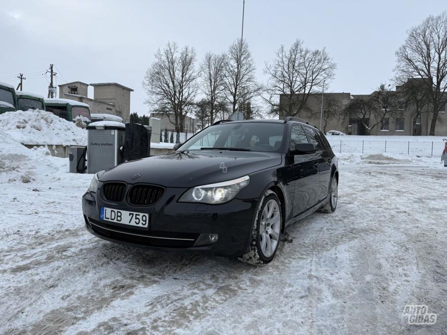 Melns BMW 525 2007 Kauņa, ar dzinēja tilpumu 3.00 L un nobraukumu 412 tūkst. km par 3600 €, foto 13 vietnē AUTOMOTO.COM.LV