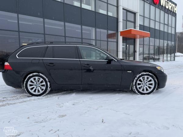 Black BMW 525 2007 in Vilnius, with an engine capacity of 3.00 L and mileage of 330 thousand km for 3600 €, photo 3 on AUTOMOTO.COM.LV