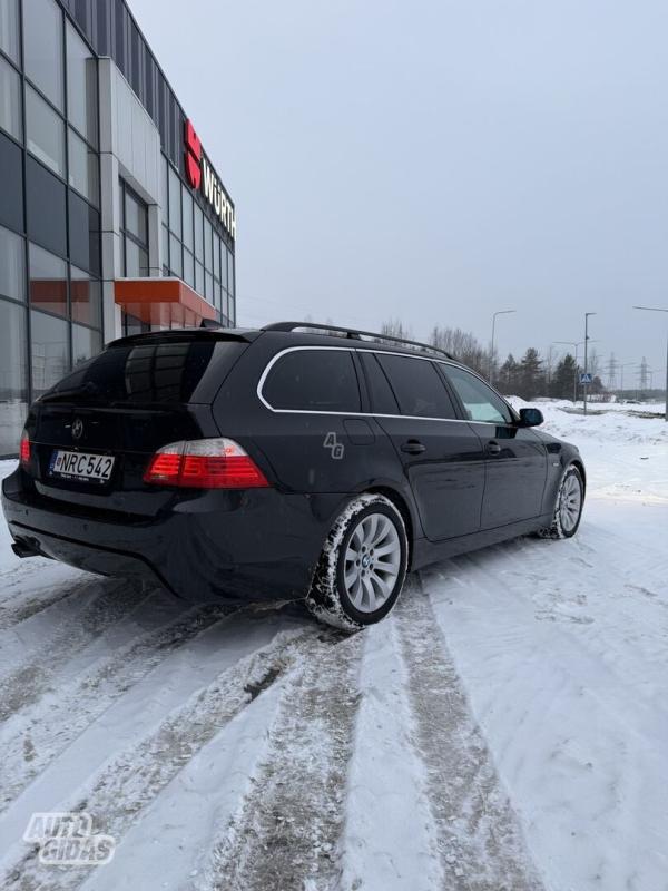 Black BMW 525 2007 in Vilnius, with an engine capacity of 3.00 L and mileage of 330 thousand km for 3600 €, photo 4 on AUTOMOTO.COM.LV