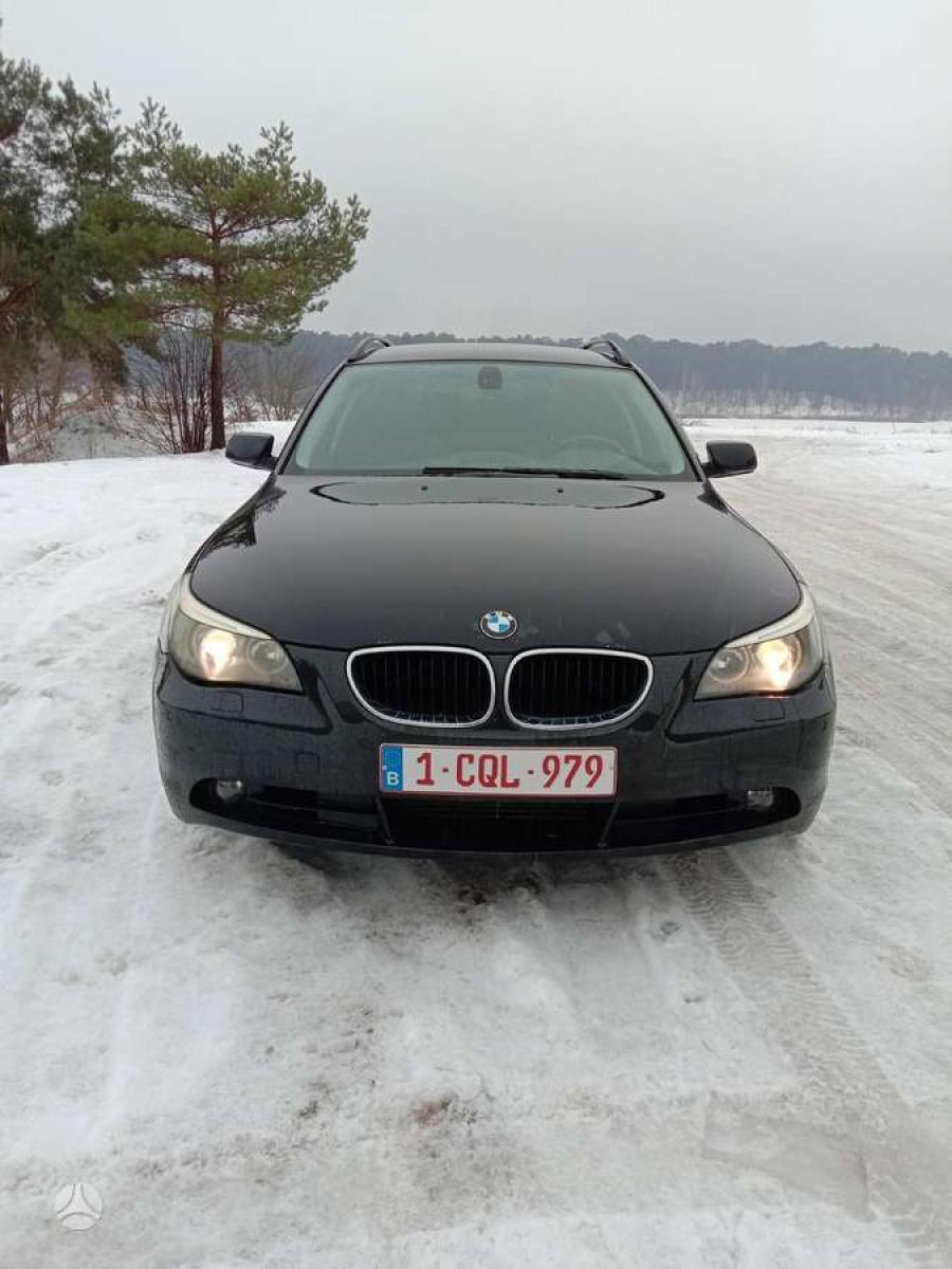 Melns BMW 525 2007 Kauņa, ar dzinēja tilpumu 2.50 L un nobraukumu 220 tūkst. km par 4350 €, foto 2 vietnē AUTOMOTO.COM.LV