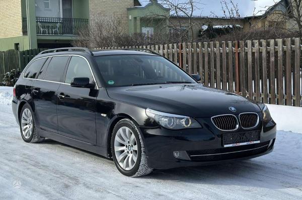 Melns BMW 525 2007 Vilkaviškis, ar dzinēja tilpumu 3.00 L un nobraukumu 323 tūkst. km par 4650 €, foto 1 vietnē AUTOMOTO.COM.LV