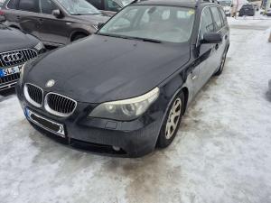 Black BMW 525 2007 in Vilnius, with an engine capacity of 2.50 L and mileage of 300 thousand km for 2450 €, photo  on AUTOMOTO.COM.LV