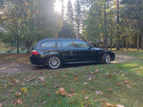Black BMW 525 2007 in Marijampole, with an engine capacity of 3.00 L and mileage of 446 thousand km for 3400 €, photo 2 on AUTOMOTO.COM.LV