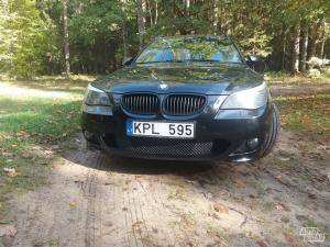 Black BMW 525 2007 in Marijampole, with an engine capacity of 3.00 L and mileage of 446 thousand km for 3400 €, photo 5 on AUTOMOTO.COM.LV