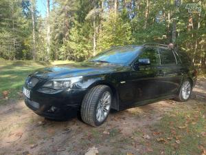 Black BMW 525 2007 in Marijampole, with an engine capacity of 3.00 L and mileage of 446 thousand km for 3400 €, photo 6 on AUTOMOTO.COM.LV