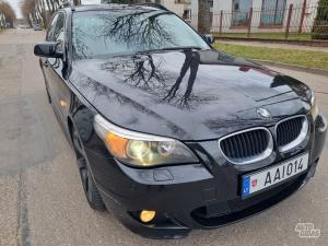 Black BMW 525 2007 in Alytus, with an engine capacity of 2.50 L and mileage of 312 thousand km for 3250 €, photo  on AUTOMOTO.COM.LV