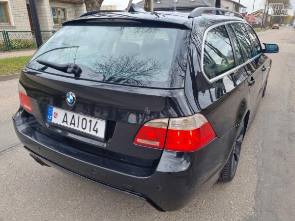 Black BMW 525 2007 in Alytus, with an engine capacity of 2.50 L and mileage of 312 thousand km for 3250 €, photo 3 on AUTOMOTO.COM.LV