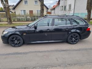Black BMW 525 2007 in Alytus, with an engine capacity of 2.50 L and mileage of 312 thousand km for 3250 €, photo 6 on AUTOMOTO.COM.LV