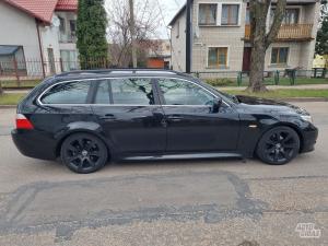 Black BMW 525 2007 in Alytus, with an engine capacity of 2.50 L and mileage of 312 thousand km for 3250 €, photo 7 on AUTOMOTO.COM.LV