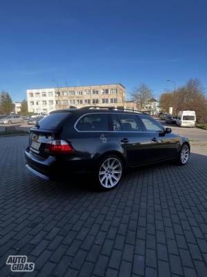 Black BMW 525 2007 in Klaipeda, with an engine capacity of 2.50 L and mileage of 401 thousand km for 2950 €, photo 5 on AUTOMOTO.COM.LV