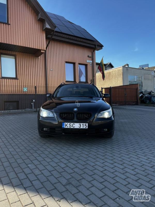 Черный БМВ 525 2007 в Клайпеда, объемом двигателя 2.50 л и пробегом 401 тыс. км за 2950 €, фото 6 на AUTOMOTO.COM.LV