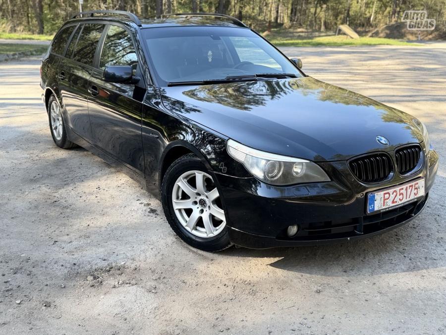 Melns BMW 525 2007 Kauņa, ar dzinēja tilpumu 2.50 L un nobraukumu 400 tūkst. km par 2499 €, foto 9 vietnē AUTOMOTO.COM.LV