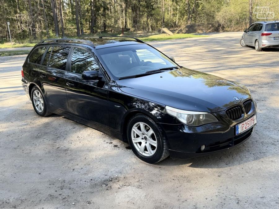 Melns BMW 525 2007 Kauņa, ar dzinēja tilpumu 2.50 L un nobraukumu 400 tūkst. km par 2499 €, foto 11 vietnē AUTOMOTO.COM.LV