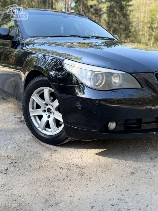 Melns BMW 525 2007 Kauņa, ar dzinēja tilpumu 2.50 L un nobraukumu 400 tūkst. km par 2499 €, foto 7 vietnē AUTOMOTO.COM.LV