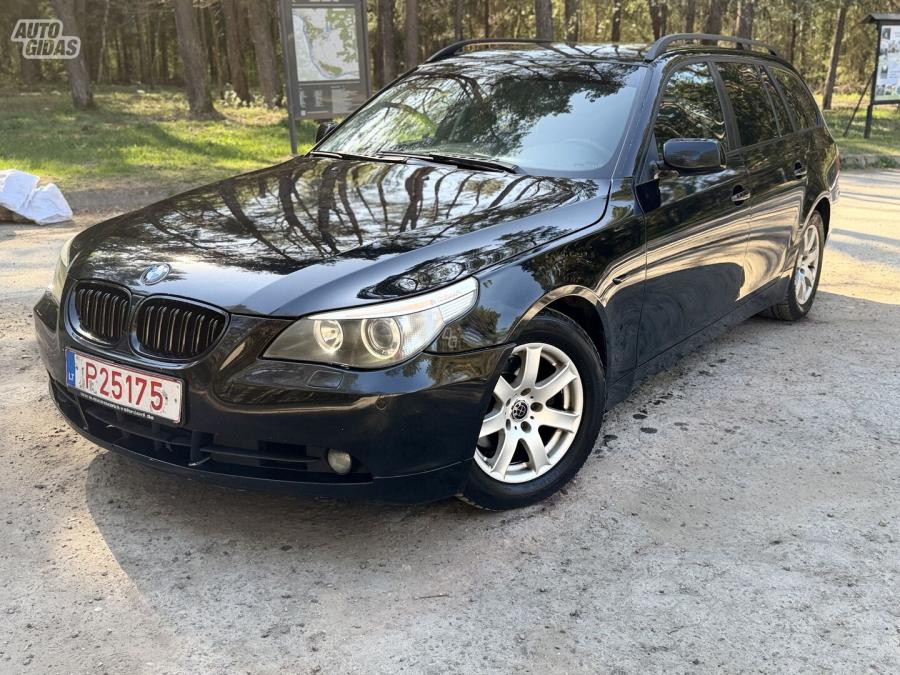 Черный БМВ 525 2007 в Каунас, объемом двигателя 2.50 л и пробегом 390 тыс. км за 2400 €, фото 6 на AUTOMOTO.COM.LV