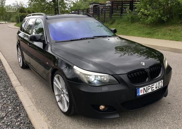 Melns BMW 525 2007 Viļņa, ar dzinēja tilpumu 3.00 L un nobraukumu 410 tūkst. km par 4950 €, foto 9 vietnē AUTOMOTO.COM.LV
