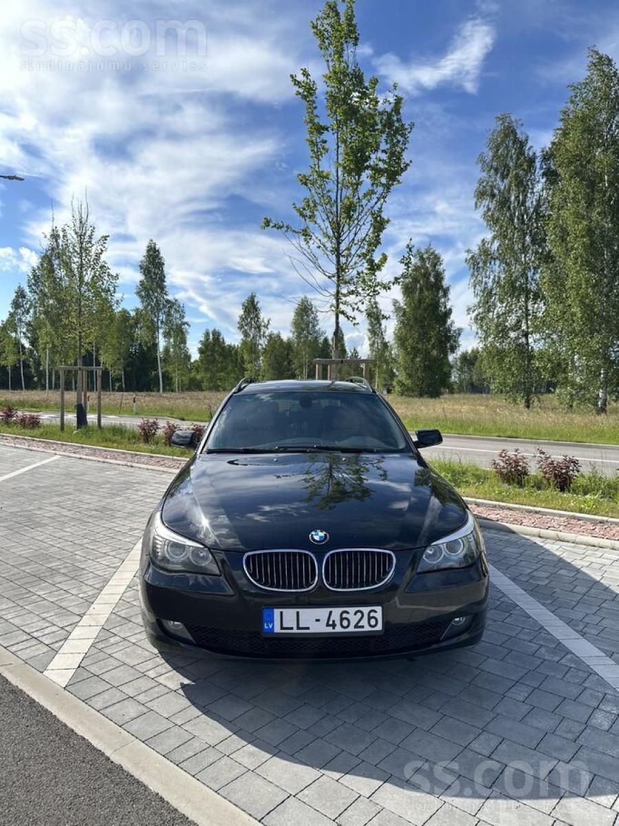 Melns BMW 525 2007 Jelgava, ar dzinēja tilpumu 3.00 L un nobraukumu 341 tūkst. km par 4500 €, foto 3 vietnē AUTOMOTO.COM.LV