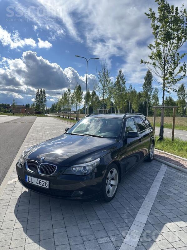 Melns BMW 525 2007 Jelgava, ar dzinēja tilpumu 3.00 L un nobraukumu 341 tūkst. km par 4500 €, foto 3 vietnē AUTOMOTO.COM.LV