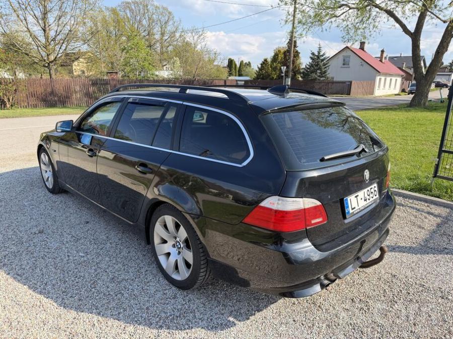 Melns BMW 525 2007 Ventspils, ar dzinēja tilpumu 3.00 L un nobraukumu 392 tūkst. km par 4300 €, foto 7 vietnē AUTOMOTO.COM.LV
