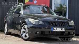 Черный БМВ 525 2007 в Рига, объемом двигателя 2.50 л и пробегом 287 тыс. км за 2990 €, фото  на AUTOMOTO.COM.LV