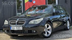 Melns BMW 525 2007 Rīga, ar dzinēja tilpumu 2.50 L un nobraukumu 287 tūkst. km par 2990 €, foto 3 vietnē AUTOMOTO.COM.LV