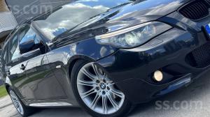 Black BMW 525 2007 in Riga, with an engine capacity of 3.00 L and mileage of 261 thousand km for 5850 €, photo 8 on AUTOMOTO.COM.LV