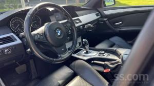 Black BMW 525 2007 in Riga, with an engine capacity of 3.00 L and mileage of 261 thousand km for 5850 €, photo 14 on AUTOMOTO.COM.LV