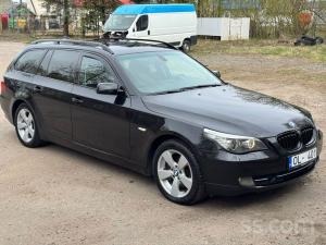 Black BMW 525 2007 in Daugavpils, with an engine capacity of 3.00 L and mileage of 416 thousand km for 5000 €, photo 3 on AUTOMOTO.COM.LV