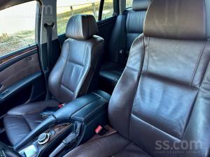 Black BMW 525 2007 in Daugavpils, with an engine capacity of 3.00 L and mileage of 416 thousand km for 5000 €, photo 7 on AUTOMOTO.COM.LV
