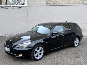 Черный БМВ 525 2007 в Рига, объемом двигателя 3.00 л и пробегом 310 тыс. км за 3590 €, фото  на AUTOMOTO.COM.LV