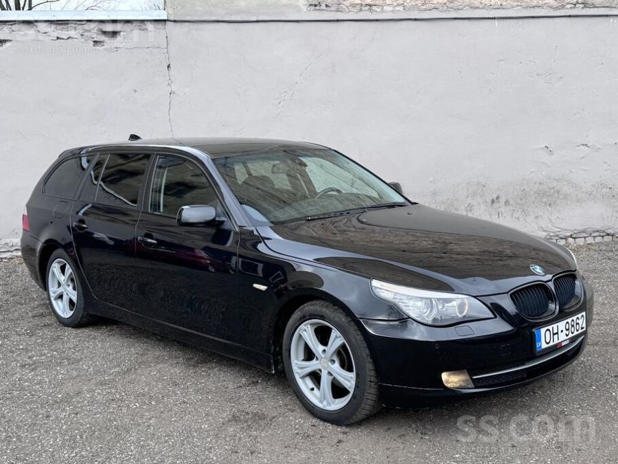 Черный БМВ 525 2007 в Рига, объемом двигателя 3.00 л и пробегом 310 тыс. км за 3590 €, фото 3 на AUTOMOTO.COM.LV