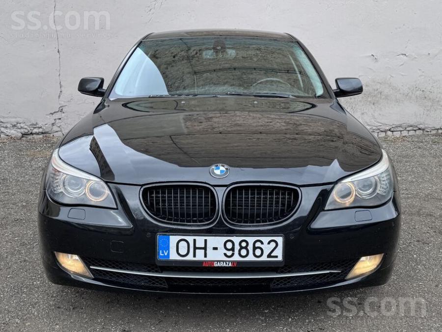 Черный БМВ 525 2007 в Рига, объемом двигателя 3.00 л и пробегом 310 тыс. км за 3590 €, фото 4 на AUTOMOTO.COM.LV