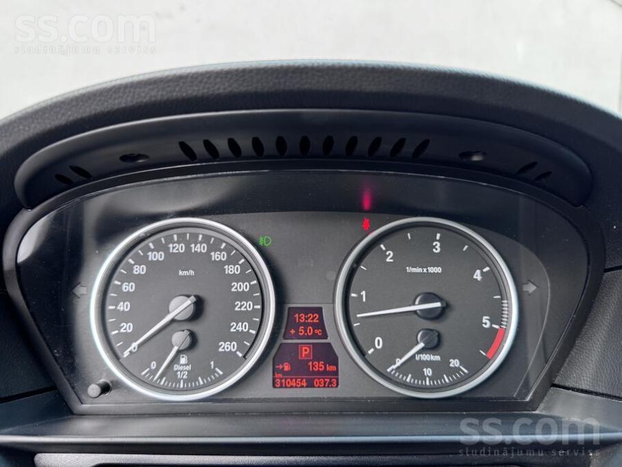 Черный БМВ 525 2007 в Рига, объемом двигателя 3.00 л и пробегом 310 тыс. км за 3590 €, фото 15 на AUTOMOTO.COM.LV