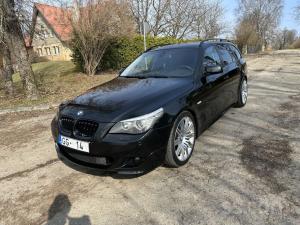 Melns BMW 525 2007 Ogre, ar dzinēja tilpumu 3.00 L un nobraukumu 302 tūkst. km par 4990 €, foto 4 vietnē AUTOMOTO.COM.LV