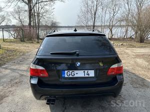 Melns BMW 525 2007 Ogre, ar dzinēja tilpumu 3.00 L un nobraukumu 302 tūkst. km par 4990 €, foto 7 vietnē AUTOMOTO.COM.LV