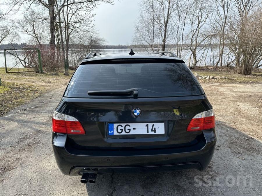 Melns BMW 525 2007 Ogre, ar dzinēja tilpumu 3.00 L un nobraukumu 302 tūkst. km par 4990 €, foto 7 vietnē AUTOMOTO.COM.LV