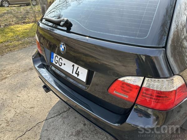 Черный БМВ 525 2007 в Огре, объемом двигателя 3.00 л и пробегом 302 тыс. км за 4990 €, фото 10 на AUTOMOTO.COM.LV