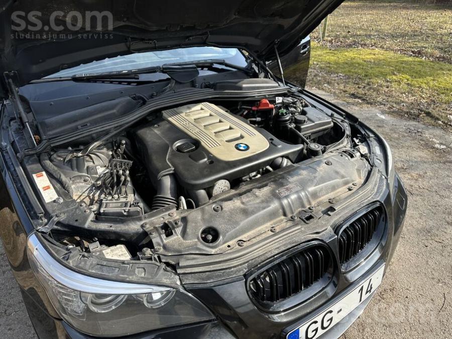Melns BMW 525 2007 Ogre, ar dzinēja tilpumu 3.00 L un nobraukumu 302 tūkst. km par 4990 €, foto 25 vietnē AUTOMOTO.COM.LV