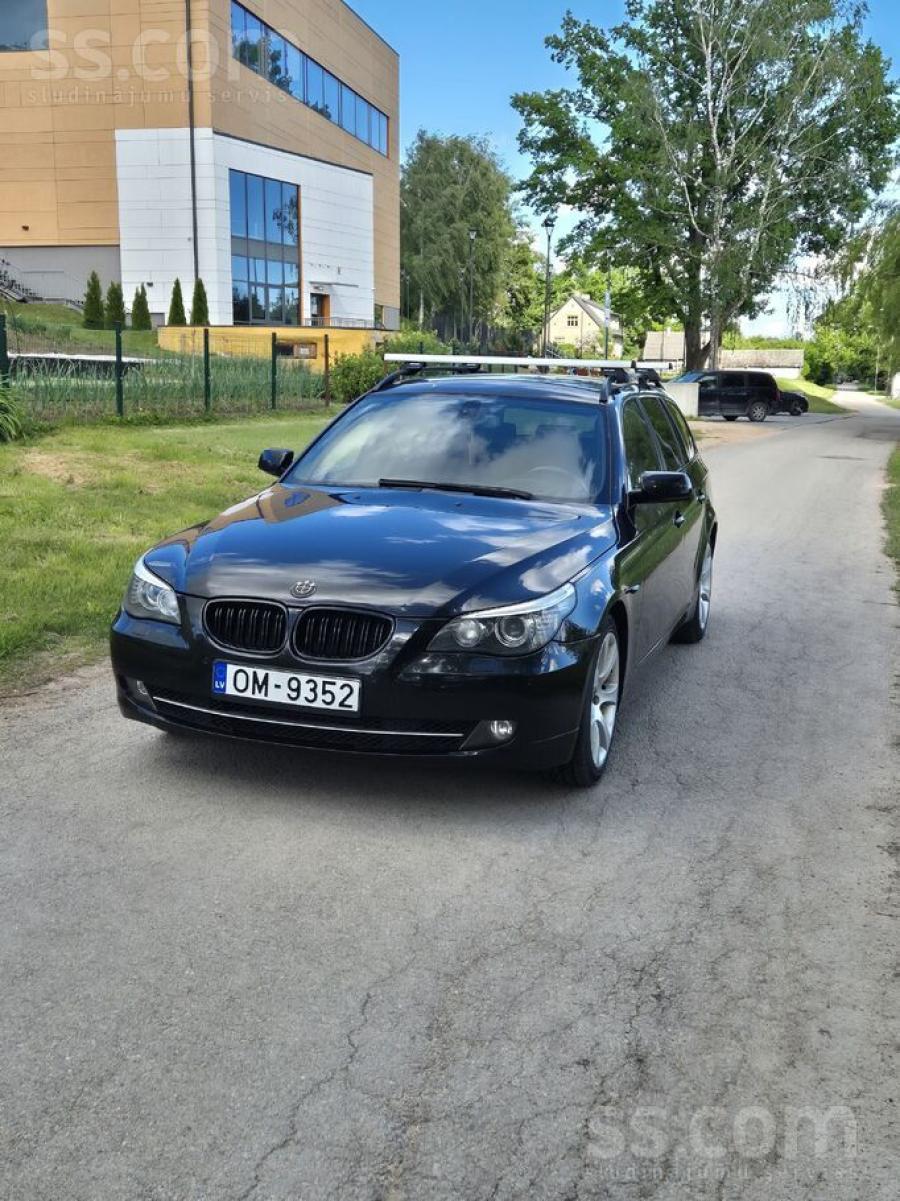 Melns BMW 525 2007 Bauska, ar dzinēja tilpumu 3.00 L un nobraukumu 327 tūkst. km par 3550 €, foto 1 vietnē AUTOMOTO.COM.LV