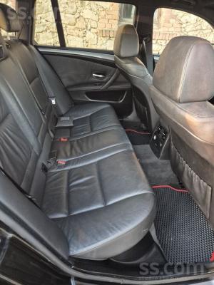 Melns BMW 525 2007 Bauska, ar dzinēja tilpumu 3.00 L un nobraukumu 327 tūkst. km par 3550 €, foto 12 vietnē AUTOMOTO.COM.LV