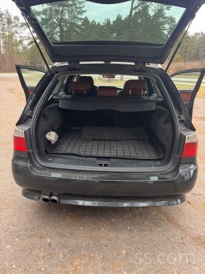 Black BMW 525 2007 in Jurmala, with an engine capacity of 2.50 L and mileage of 411 thousand km for 3100 €, photo 18 on AUTOMOTO.COM.LV