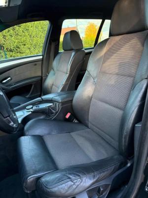 Black BMW 525 2007 in Riga, with an engine capacity of 3.00 L and mileage of 410 thousand km for 4200 €, photo 16 on AUTOMOTO.COM.LV