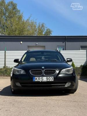 Black BMW 525 2007 in Kaunas, with an engine capacity of 2.50 L and mileage of 1 thousand km for 3400 €, photo 4 on AUTOMOTO.COM.LV