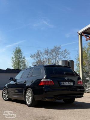 Black BMW 525 2007 in Kaunas, with an engine capacity of 2.50 L and mileage of 1 thousand km for 3400 €, photo 5 on AUTOMOTO.COM.LV