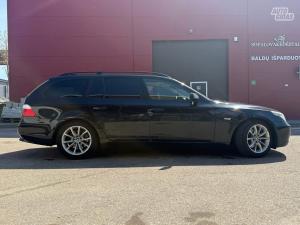 Black BMW 525 2007 in Kaunas, with an engine capacity of 2.50 L and mileage of 1 thousand km for 3400 €, photo 7 on AUTOMOTO.COM.LV