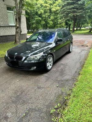 Black BMW 525 2007 in Silute, with an engine capacity of 3.00 L and mileage of 274 thousand km for 3500 €, photo 3 on AUTOMOTO.COM.LV