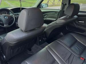 Black BMW 525 2007 in Silute, with an engine capacity of 3.00 L and mileage of 274 thousand km for 3500 €, photo 11 on AUTOMOTO.COM.LV
