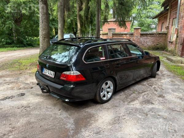Черный БМВ 525 2007 в Елгава, объемом двигателя 2.50 л и пробегом 311 тыс. км за 4000 €, фото 5 на AUTOMOTO.COM.LV