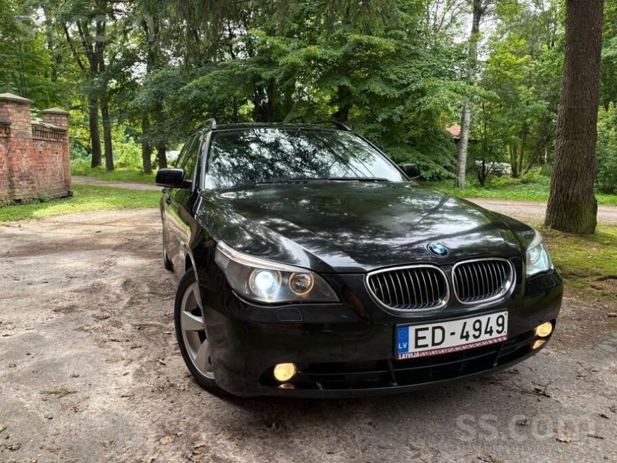 Черный БМВ 525 2007 в Елгава, объемом двигателя 2.50 л и пробегом 311 тыс. км за 4000 €, фото 8 на AUTOMOTO.COM.LV