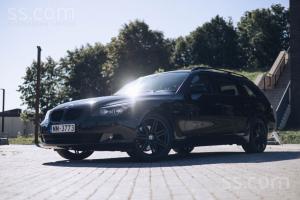 Black BMW 525 2007 in Rezekne, with an engine capacity of 3.00 L and mileage of 346 thousand km for 5800 €, photo  on AUTOMOTO.COM.LV